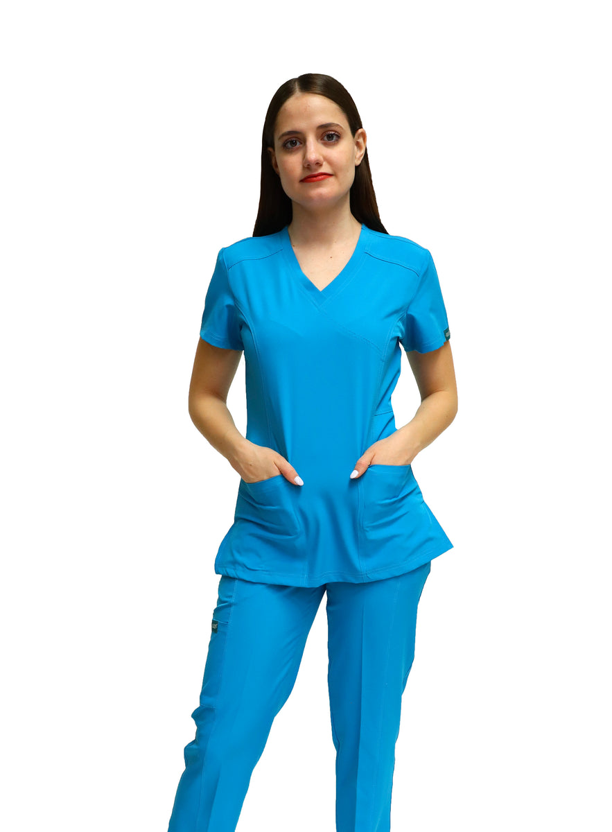 FILIPINA COLOR TURQUESA DE DAMA EV-04-23 – ANA ISABEL UNIFORMES