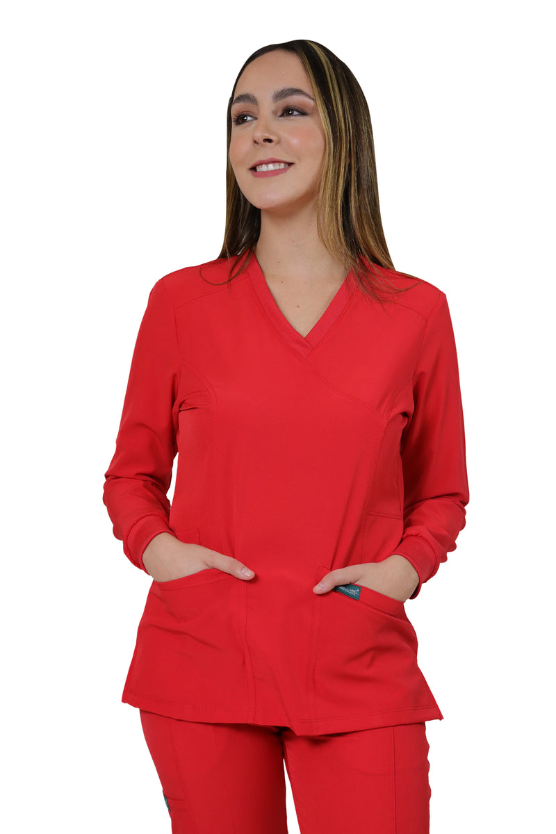 FILIPINAS COLOR ROJO DAMA EV-02-04-16-20-30 – ANA ISABEL UNIFORMES