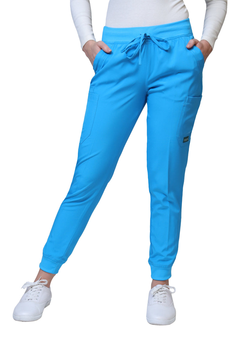 PANTALONES COLOR TURQUESA DAMA EV-120-125 – ANA ISABEL UNIFORMES